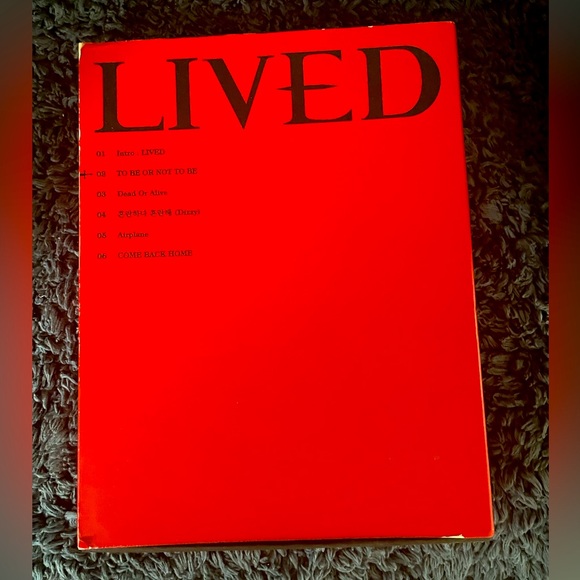 LIVED | Media | Oneus 4th Mini Album Lived Korea Press Cd And Photo ...